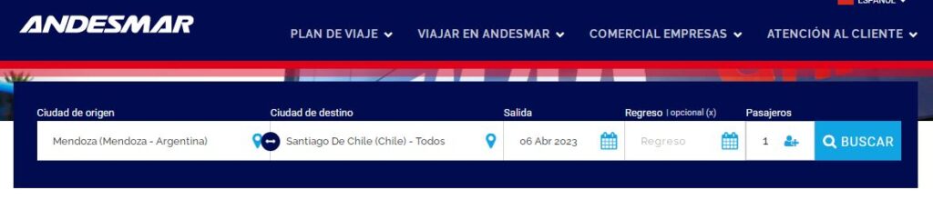 Andesmar: Horarios, pasajes, teléfono y reservas 【2024】
