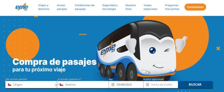 Eme Bus: Horarios, pasajes, teléfono y reservas 【2024】